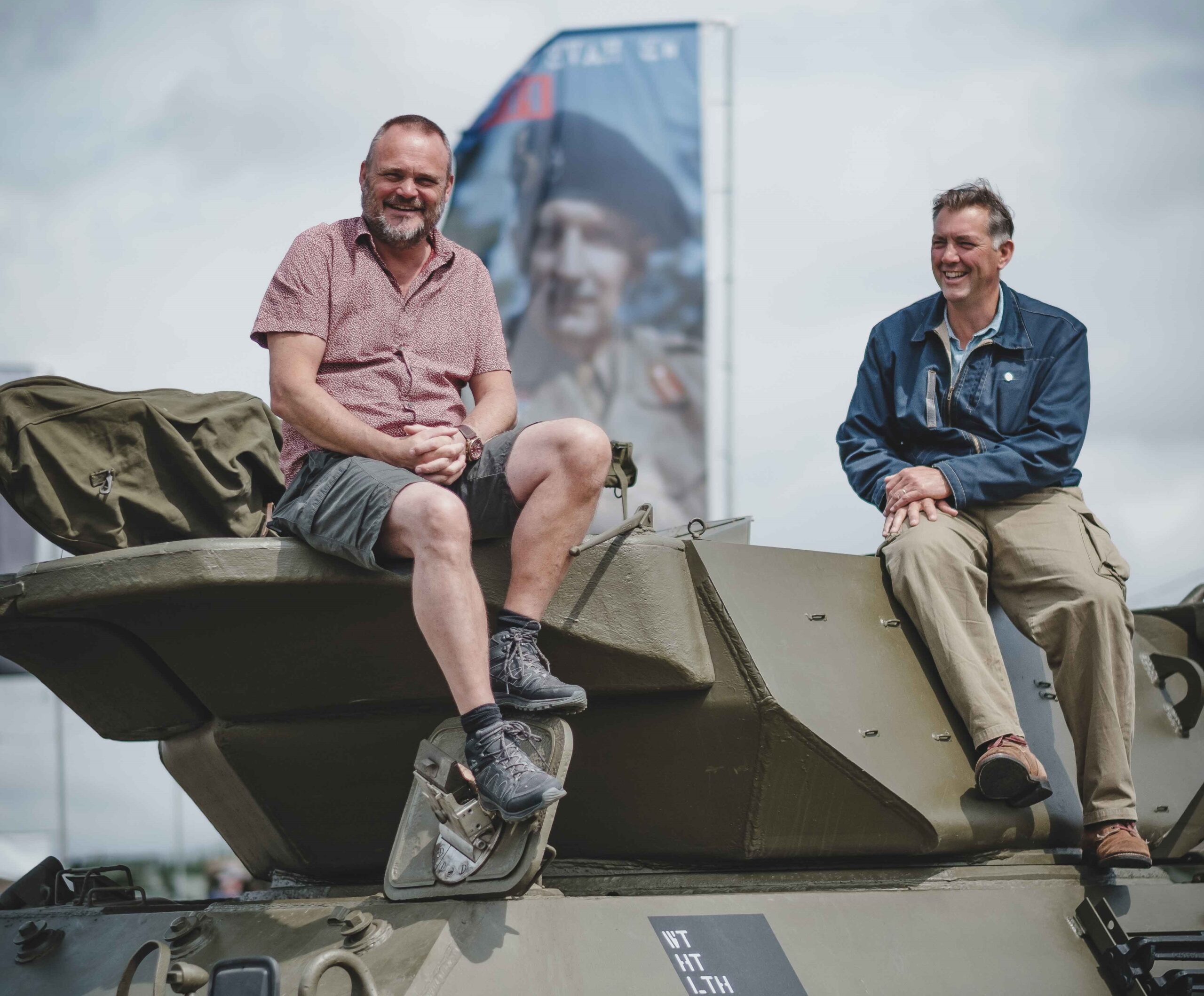 “A safe space for people to properly geek out.” Al Murray and James ...